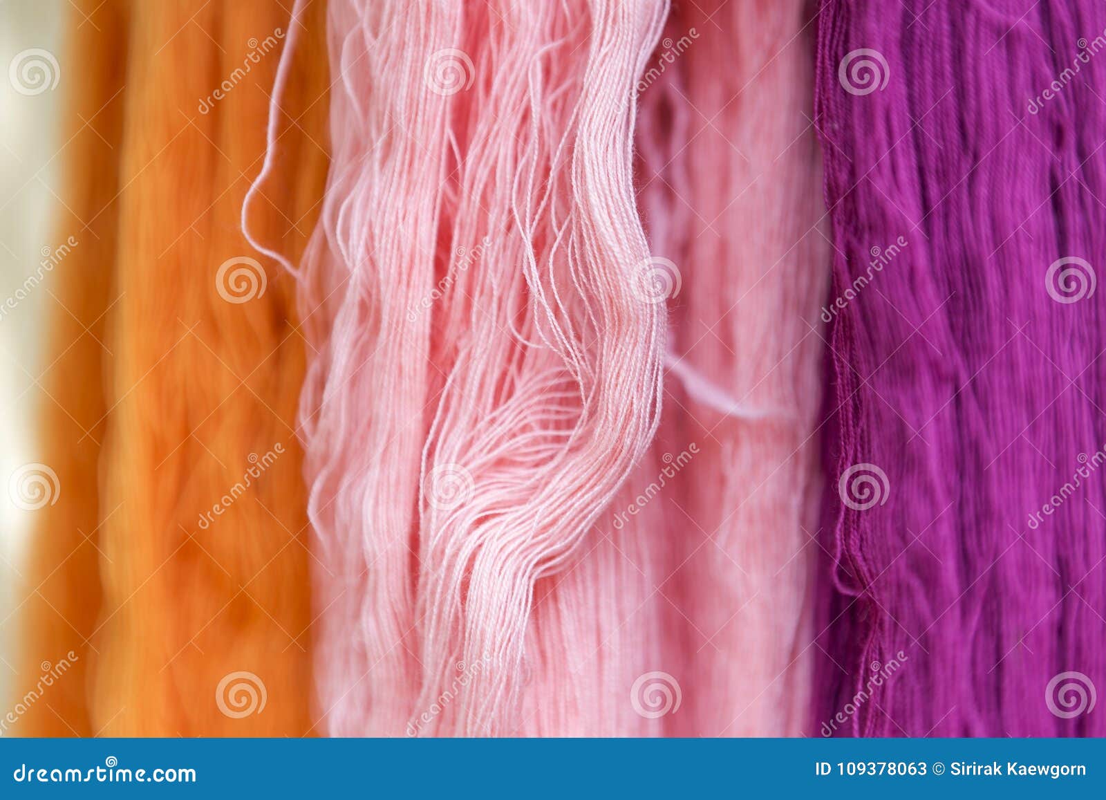 Closeup Colorful Thread Background Stock Image - Image of decorate ...