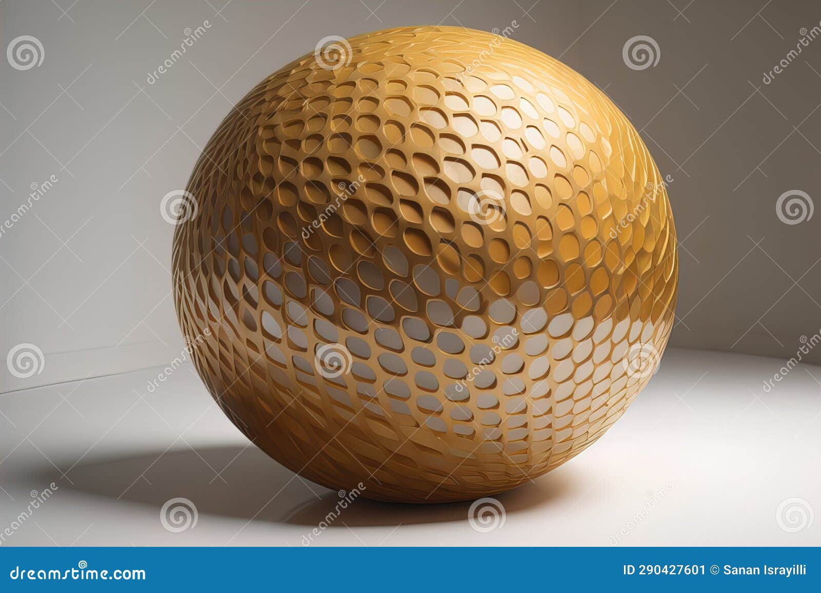 Closeup of a Colourful Ball. Ai Generative Stock Illustration ...