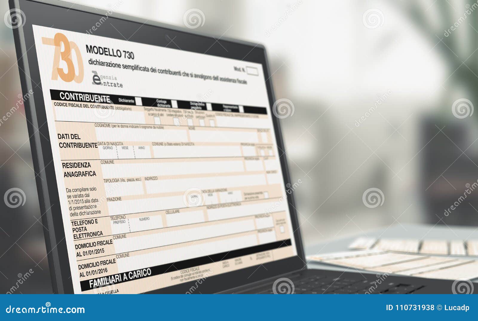 Online tax filing editorial stock photo. Illustration of earning ...