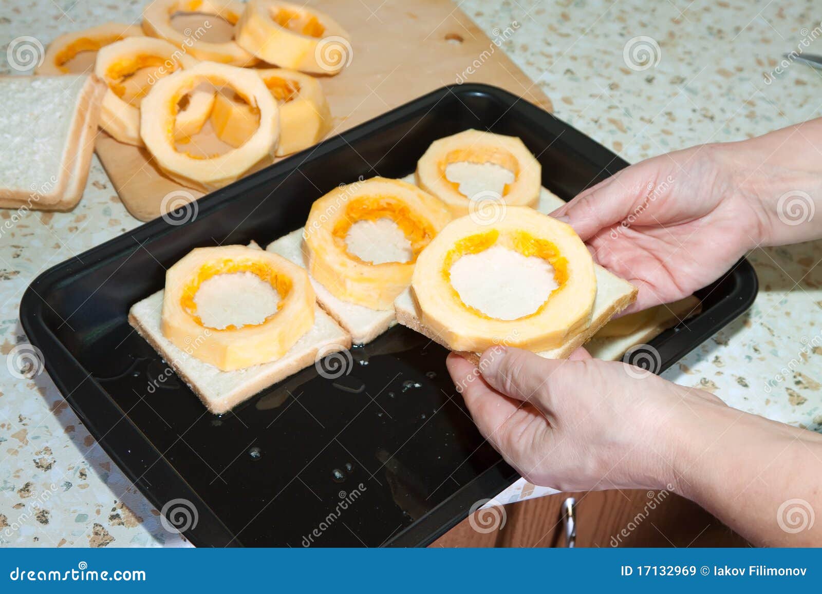 Closeup of Cooking Stuffed Vegetable Marrow Stock Image - Image of ...