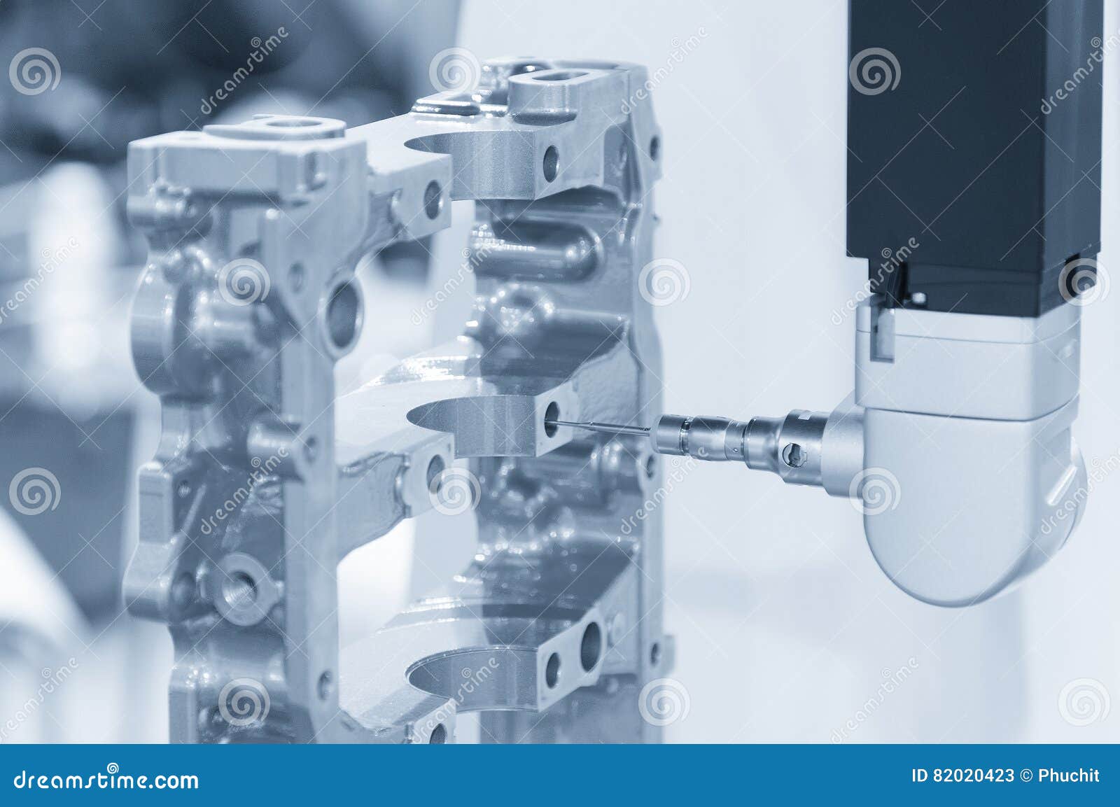 Closeup the Coordinate Measuring Machine CMM Stock Image - Image of ...