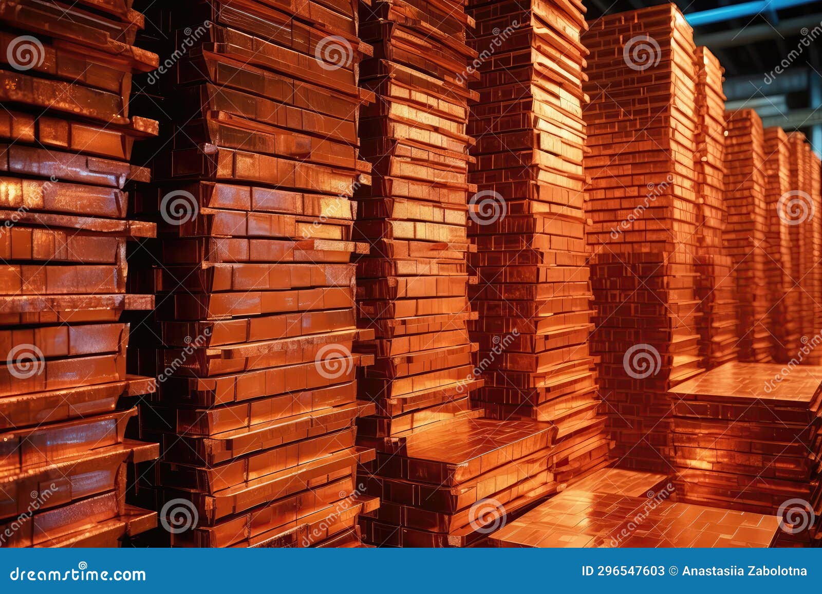 Copper Cathodes Produces Isometric Icon Vector Illustration ...