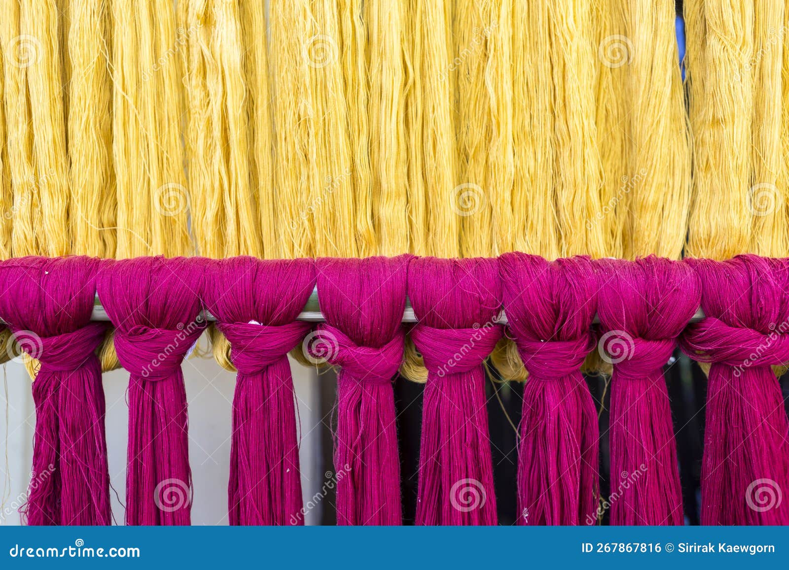 Closeup Cotton Thread Background Stock Photo - Image of product, asian ...