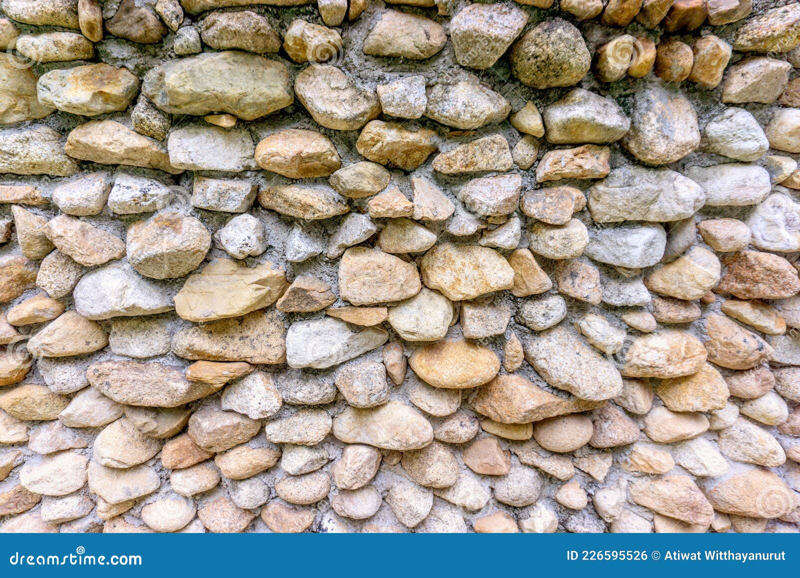 Closeup and Crop Small Stone Wall Background Stock Photo - Image of ...