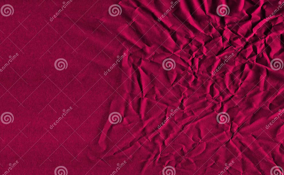 Closeup Crumpled Dark Red Paper Texture Background, Texture. Red Paper ...