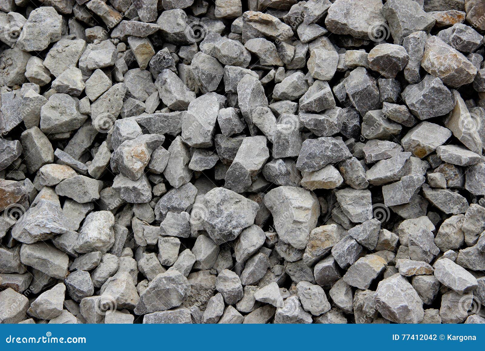 Closeup of crushed stone stock photo. Image of pieces - 77412042