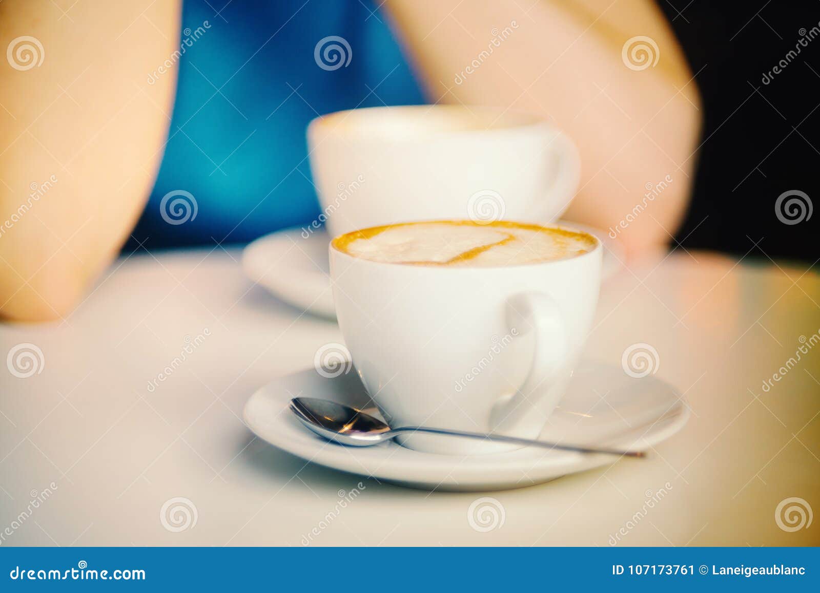 Closeup of Cup of Coffee, Shallow Focus Stock Image - Image of dates ...