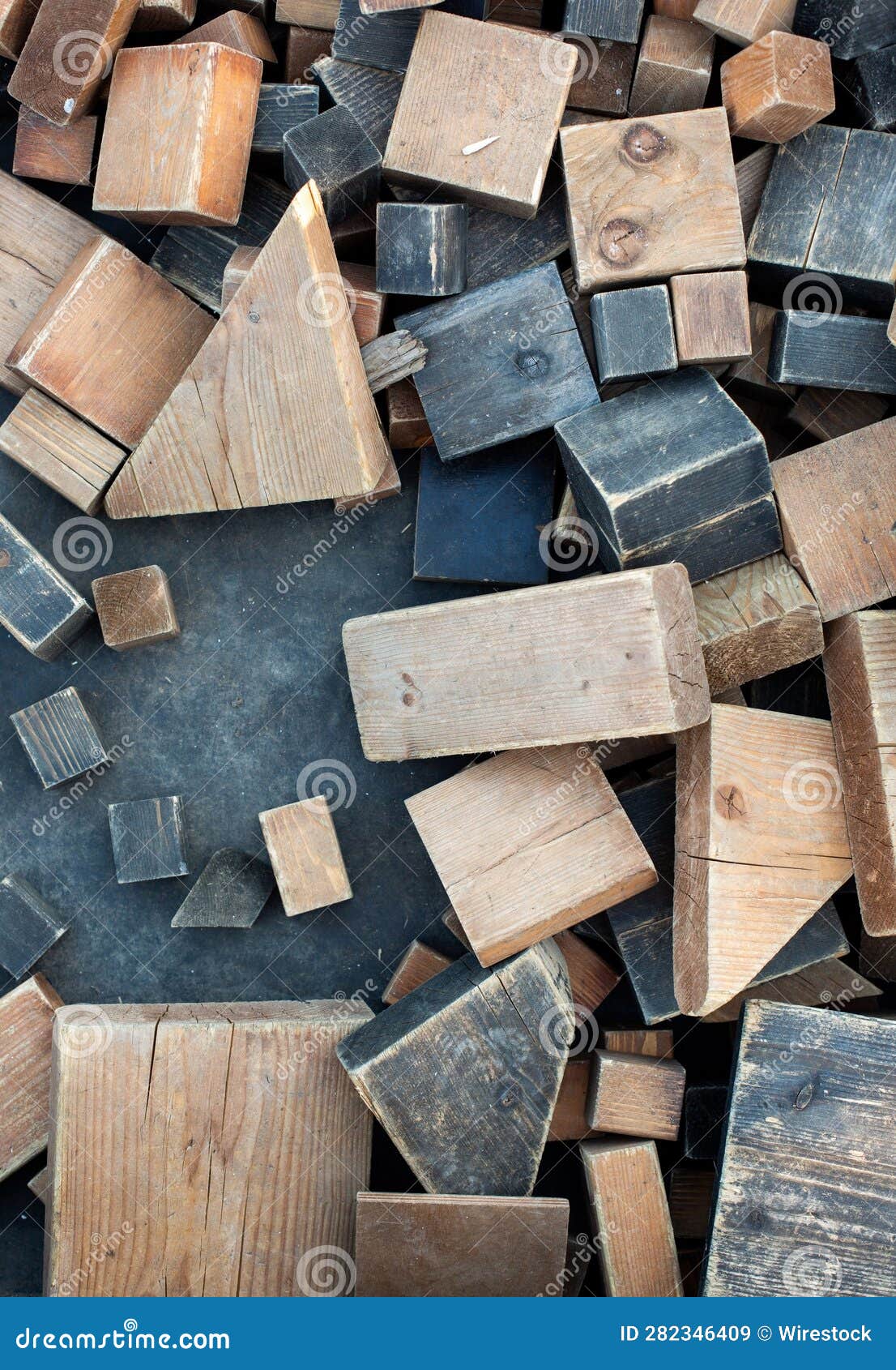 Closeup of Cut Wooden Pieces Texture Stock Image - Image of cracks ...