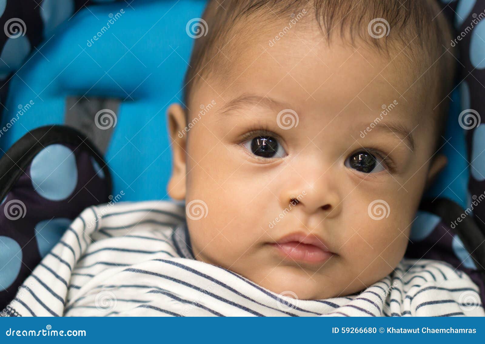 Closeup of cute asian baby stock photo. Image of happiness - 59266680