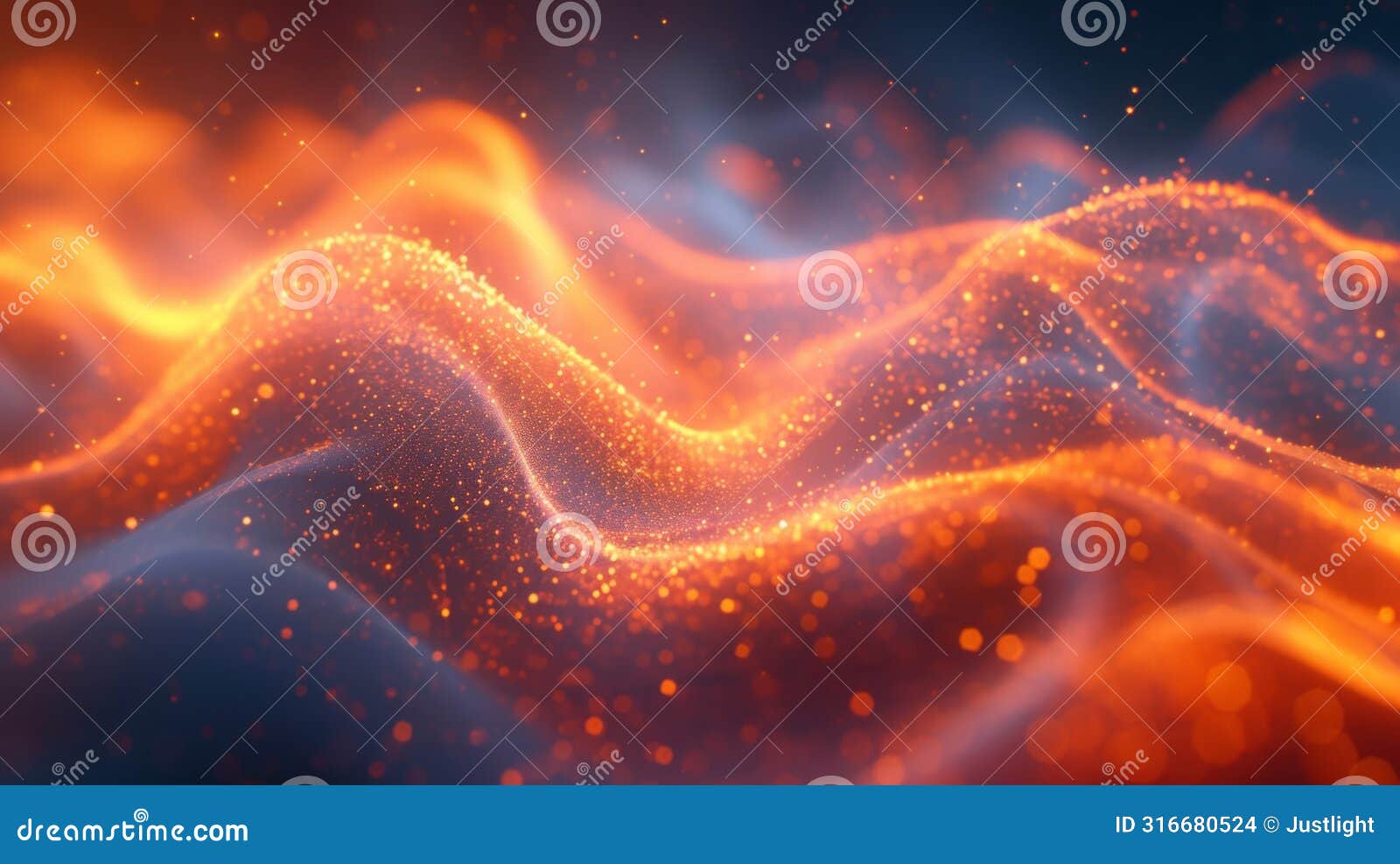 Closeup of Dancing Flames Flickering and Twisting in Mesmerizing ...