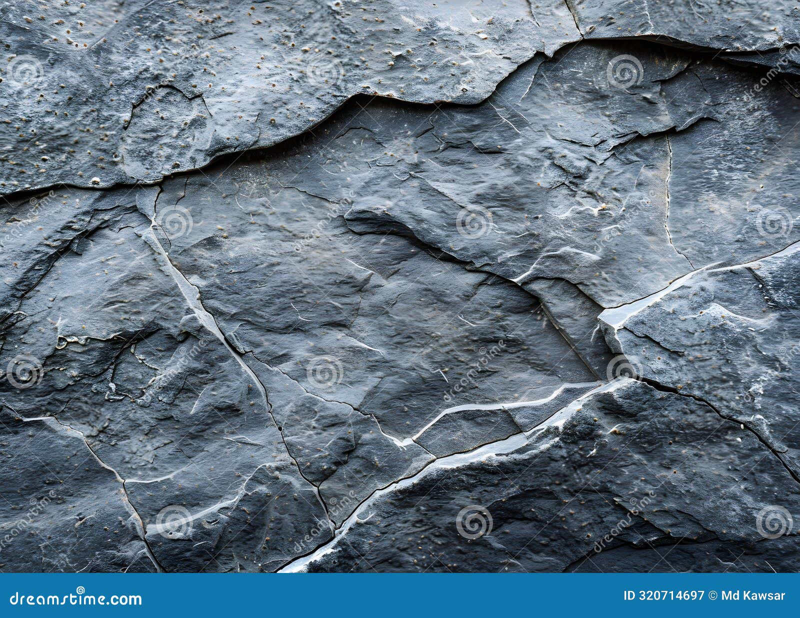 Closeup of Dark Grey Stone Texture with Cracks Stock Illustration ...
