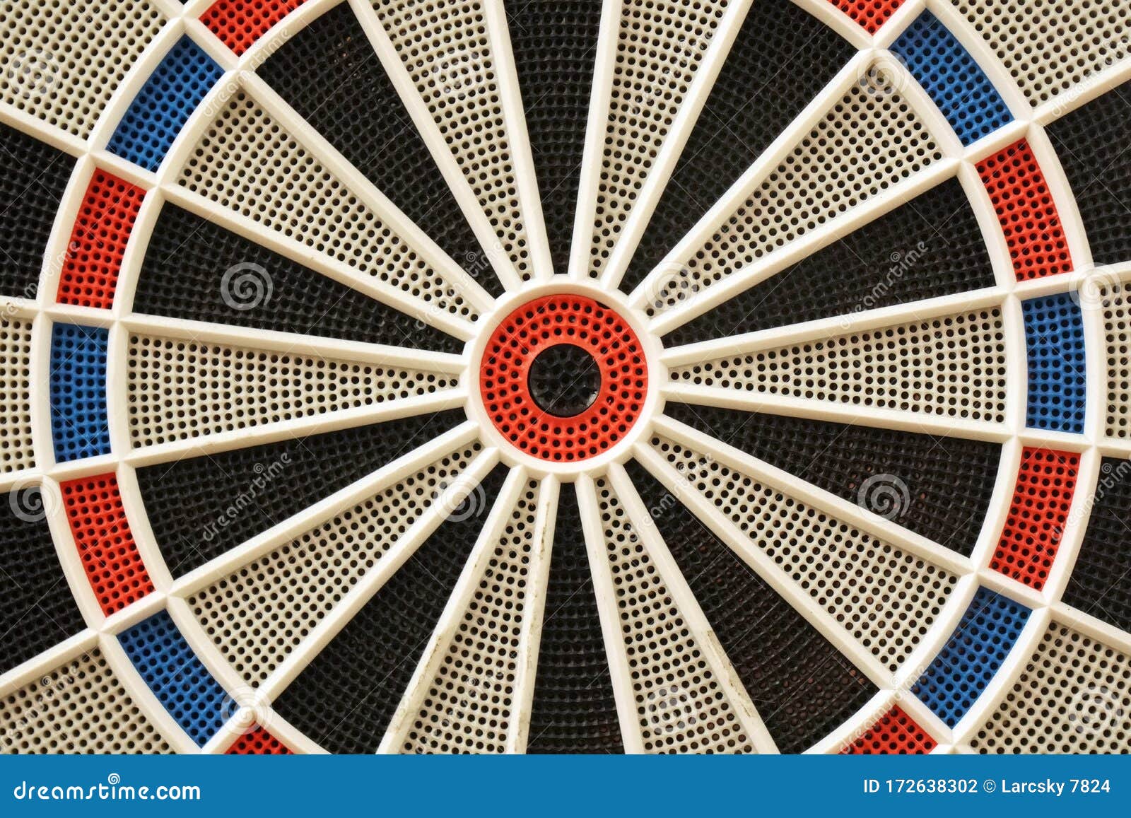 Closeup Darts Target - Circle Round Patterns - White Black Abstract ...