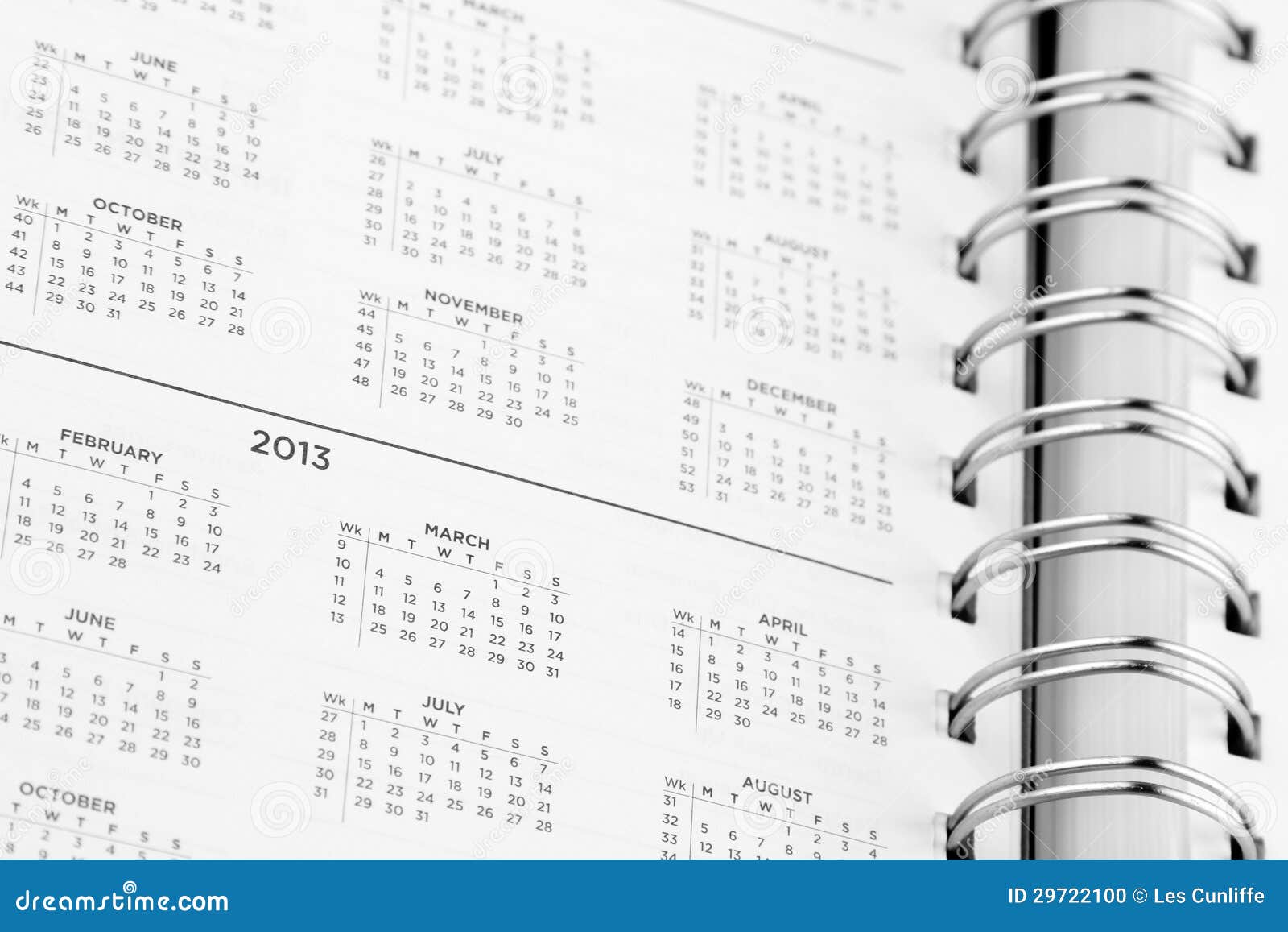 Diary pages stock photo. Image of book, close, organizer - 29722100