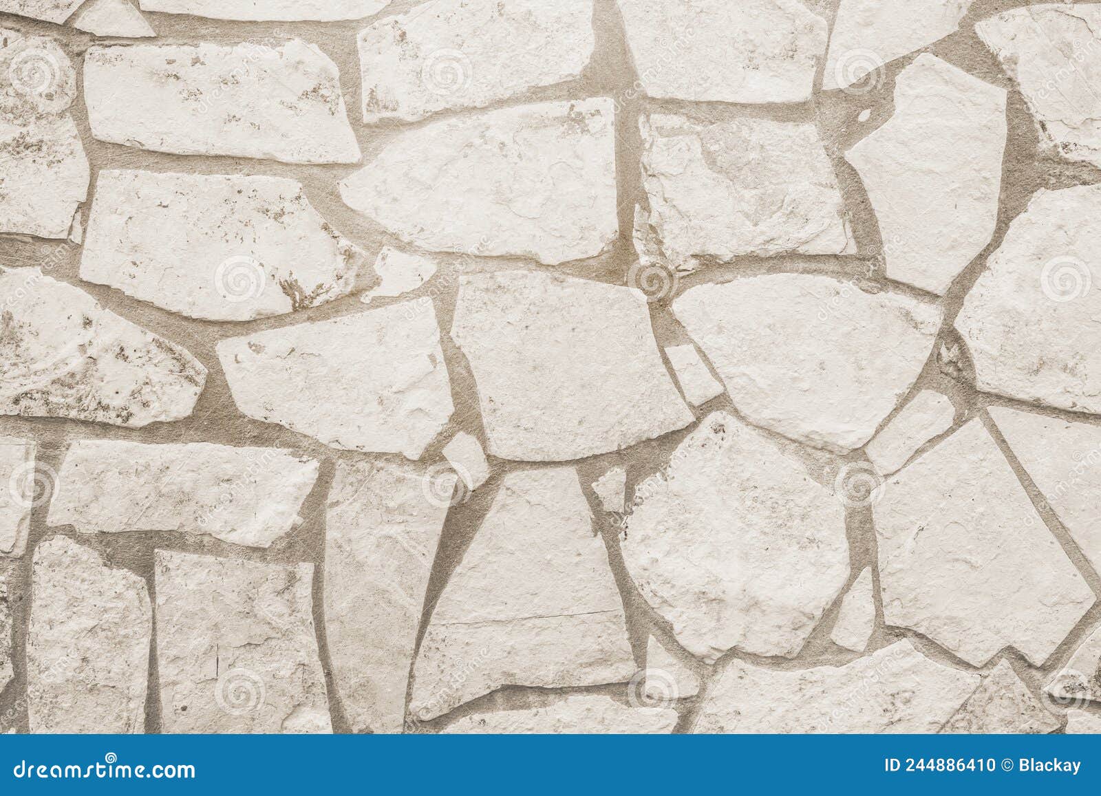 Closeup De Texture Murale En Pierre Blanche Et Grise Photo stock ...