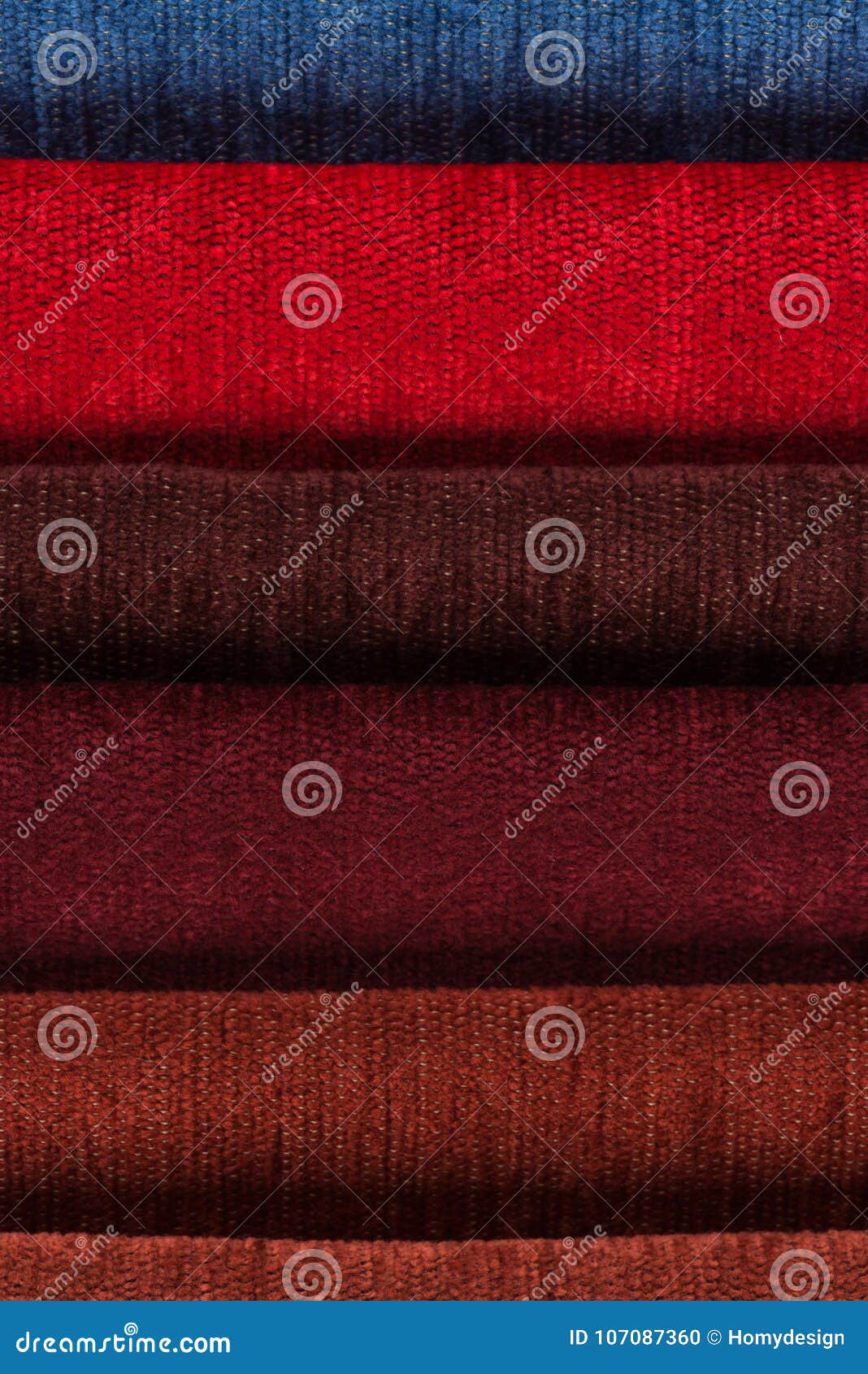 Multi Color Fabric Texture Samples Stock Photo - Image of decorating ...