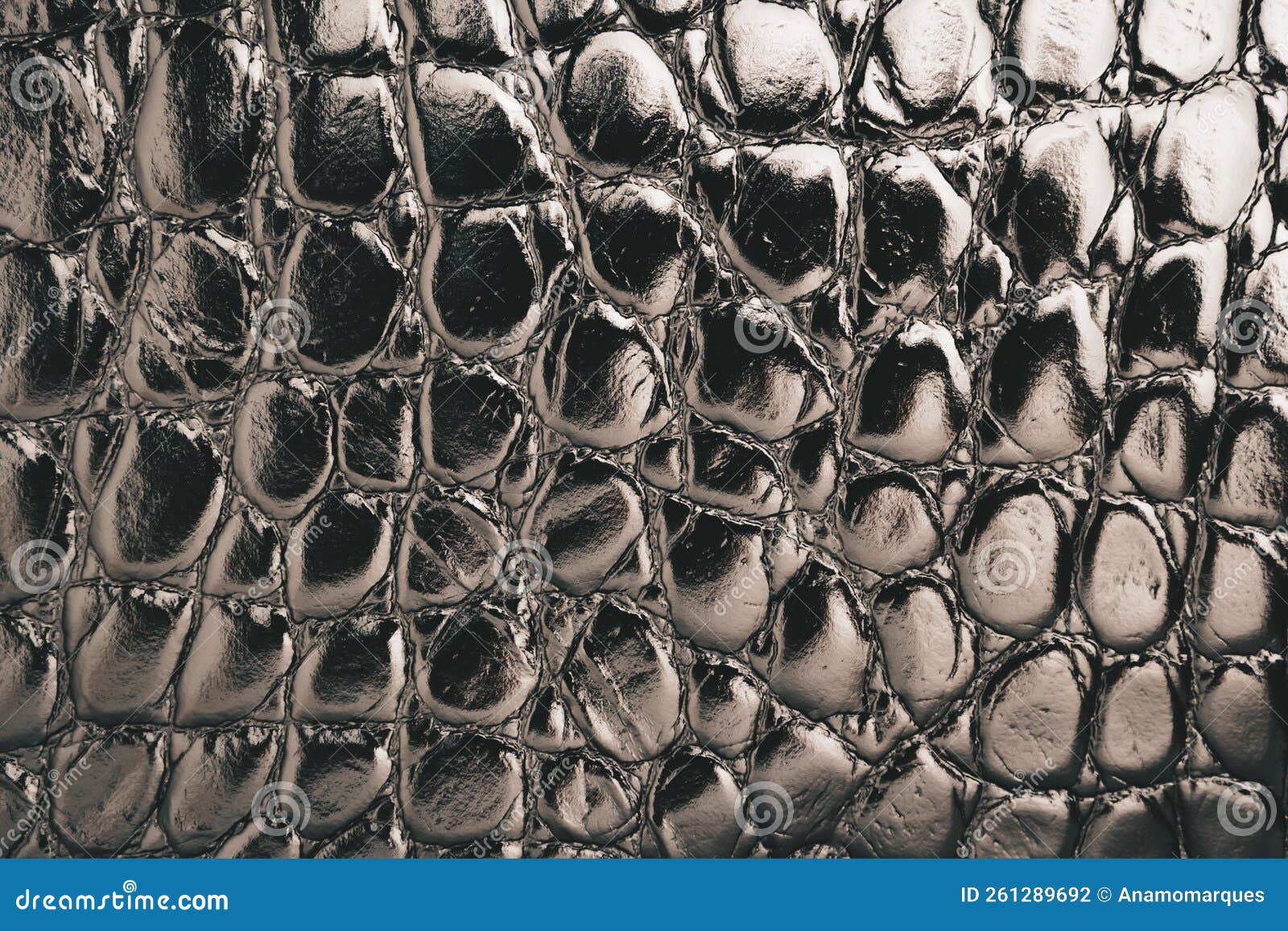 Closeup Detail of Silver Leather Texture Background Stock Photo - Image ...