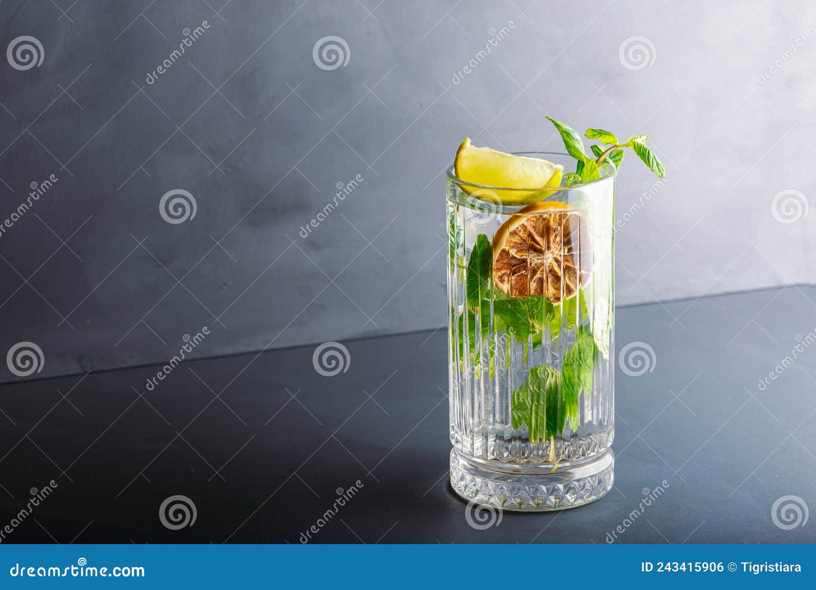 Glass Of Mojito Royalty-Free Stock Photography | CartoonDealer.com ...