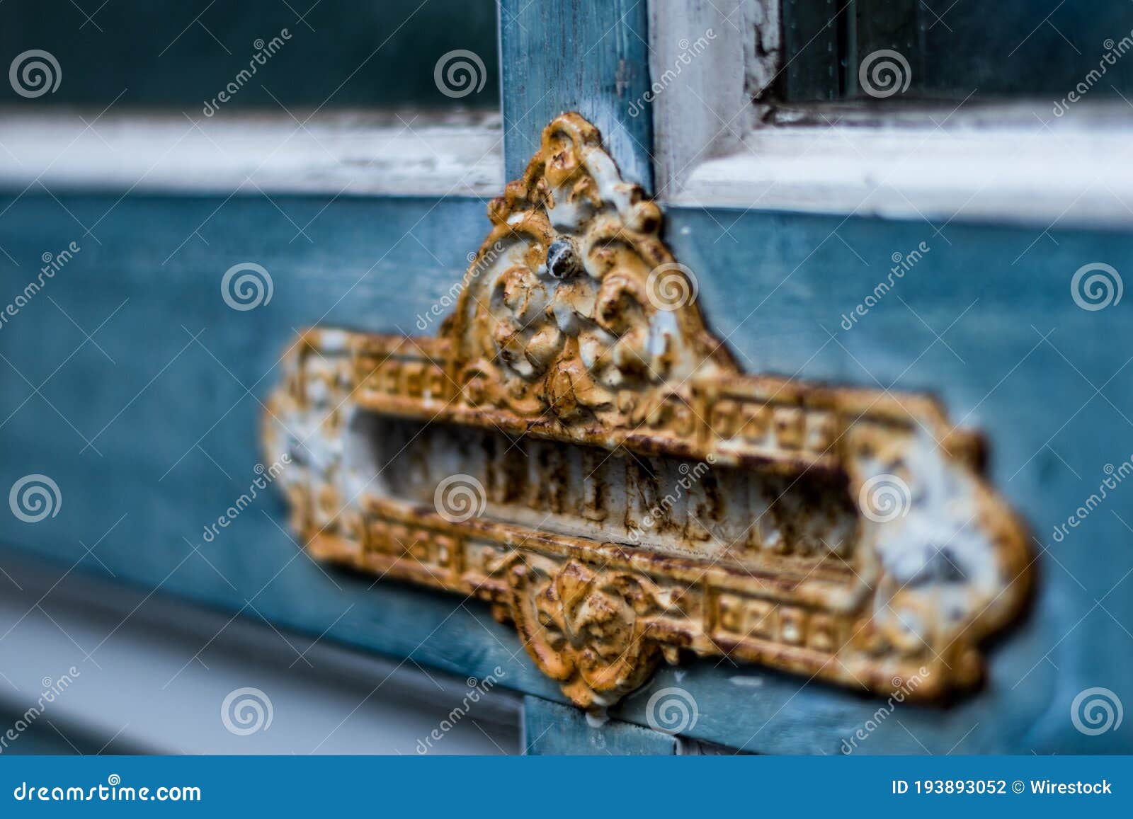 Closeup of the Details of Antique Objects with Beautiful Designs Stock ...