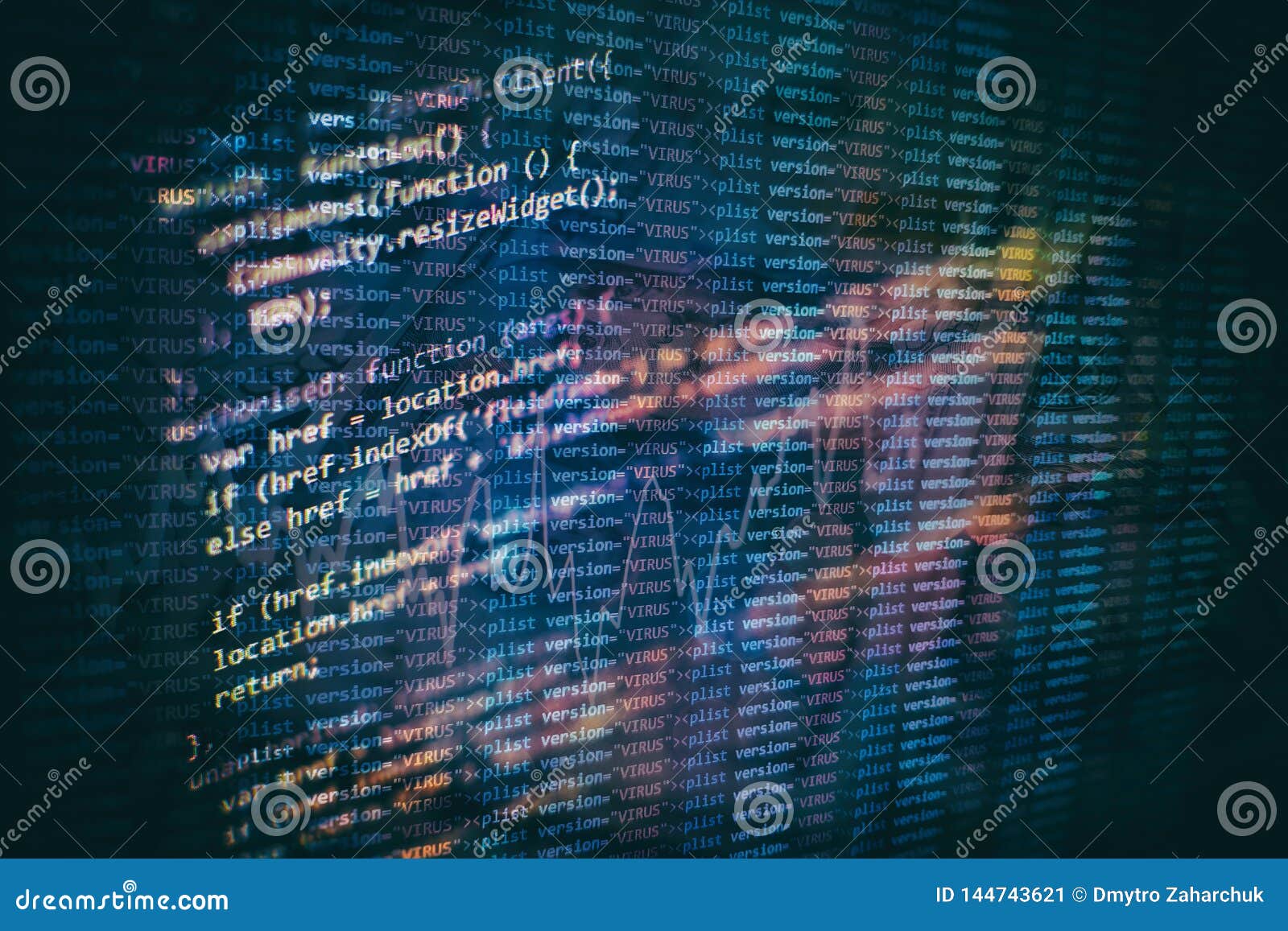 Closeup Developing Programming And Coding Technologies Developer