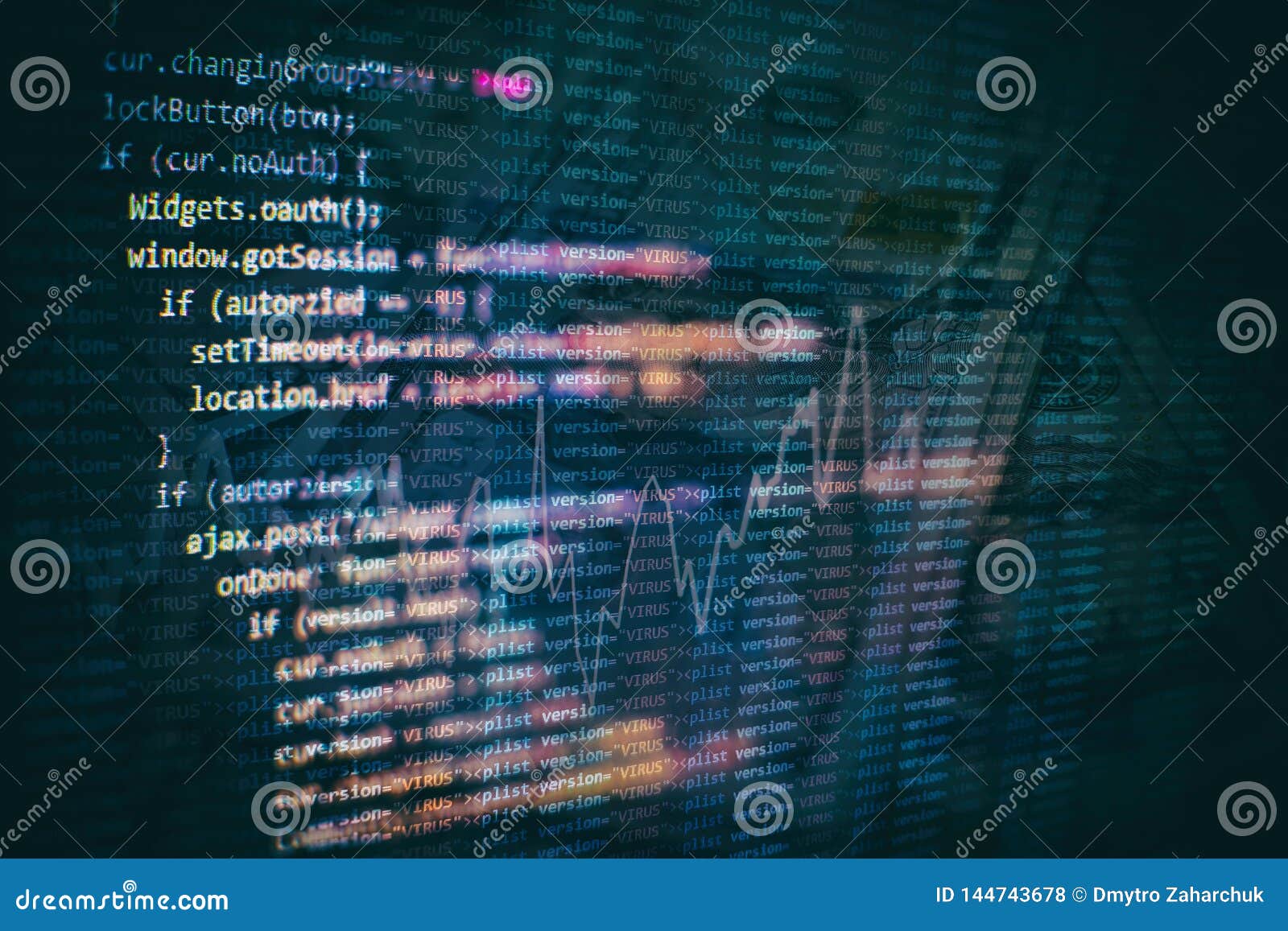 Closeup Developing Programming And Coding Technologies Developer Working On Web Sites Codes In