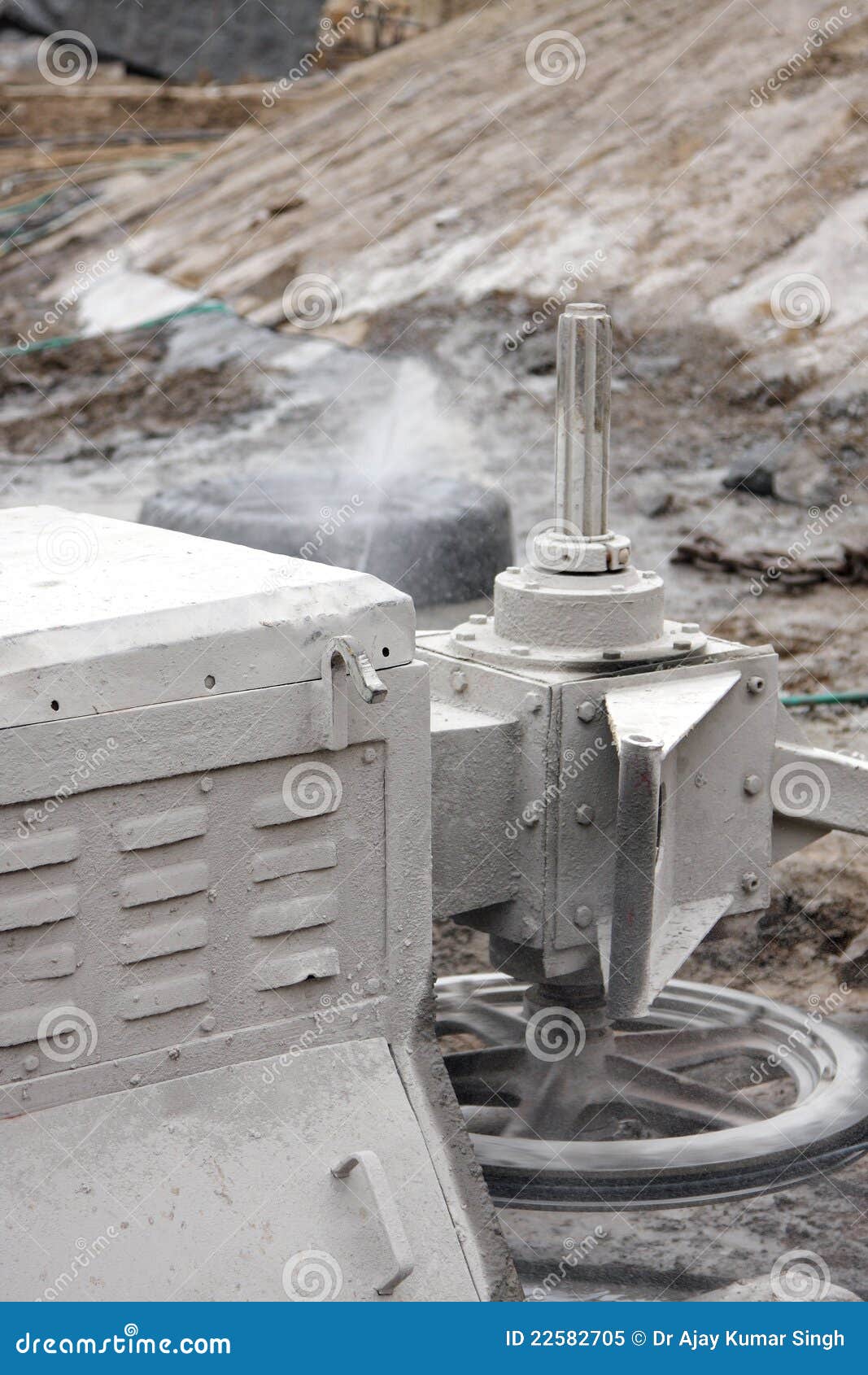 Closeup of the Diamond Wire Saw Machine Stock Image - Image of rope ...