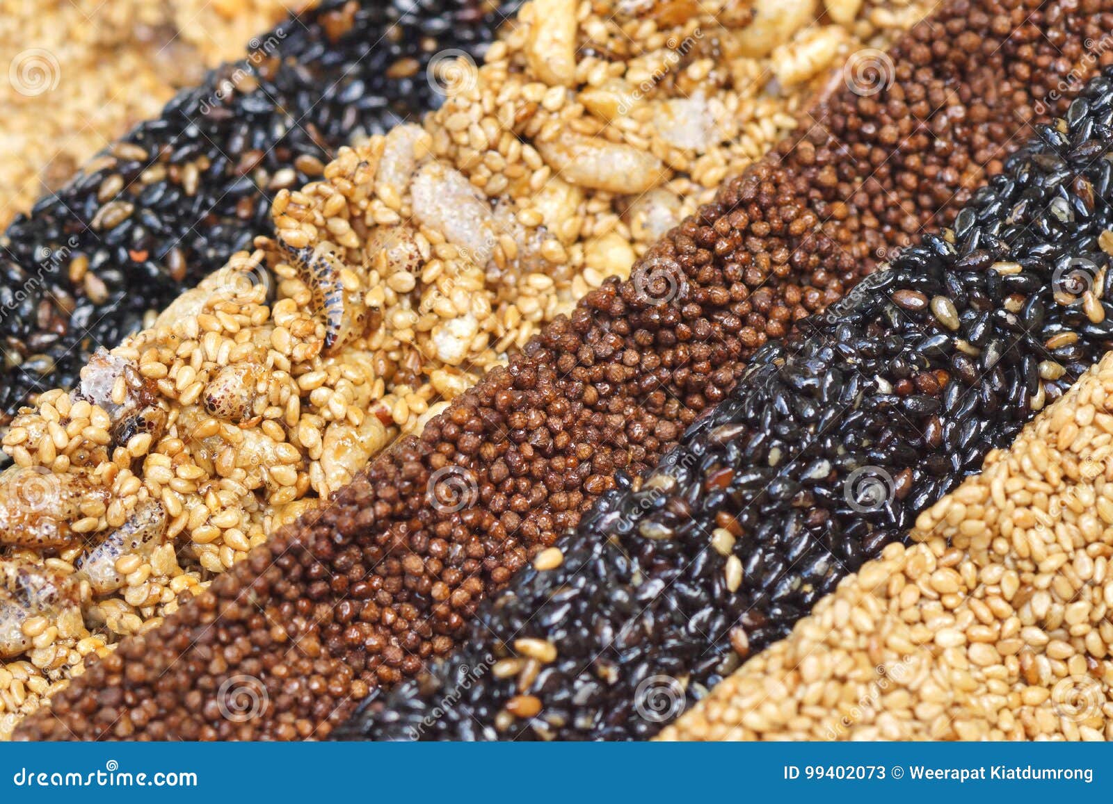 Multigrain bars stock image. Image of diet, grain, concept - 99402073
