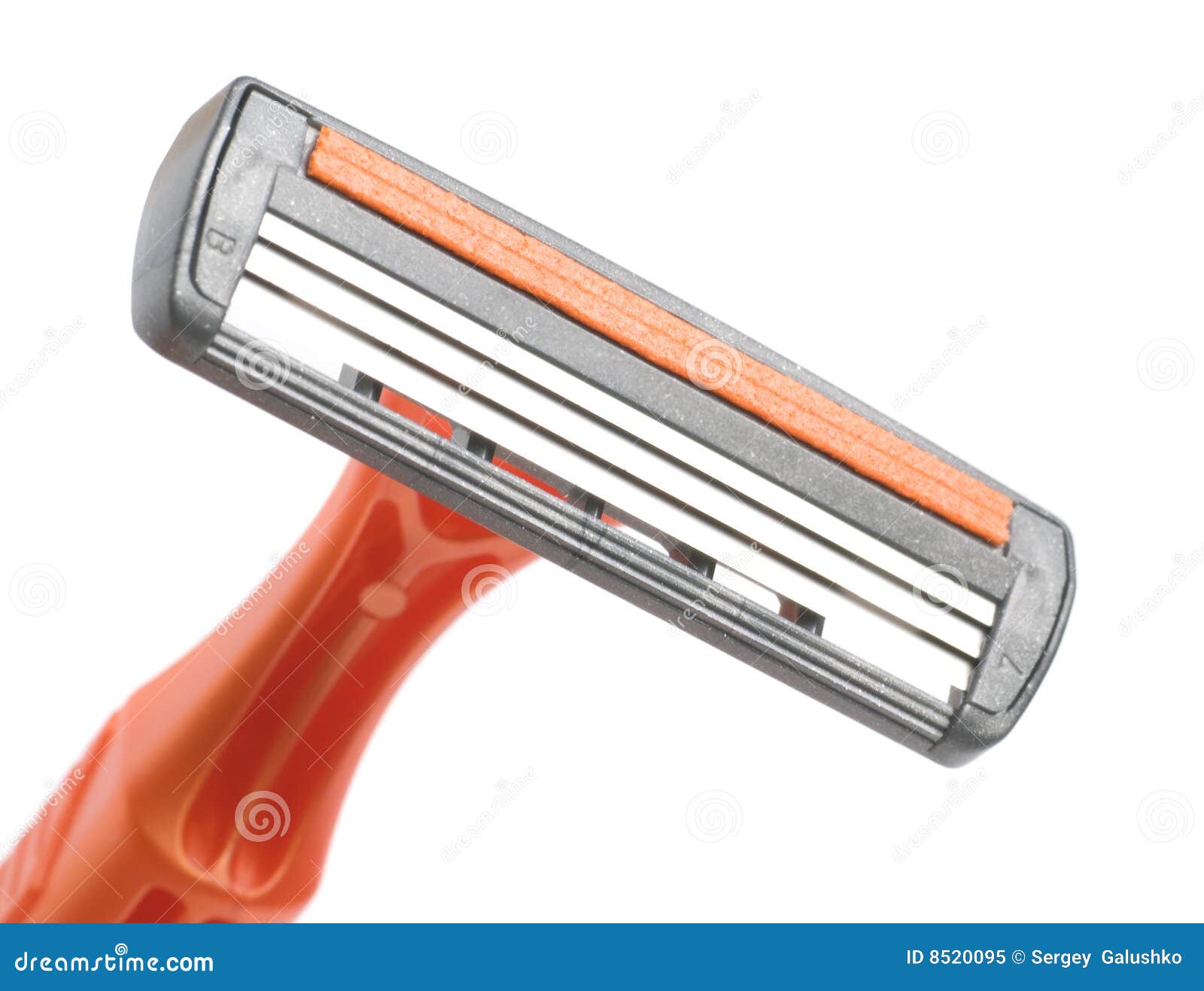 Closeup disposable razor stock image. Image of clean, modern - 8520095