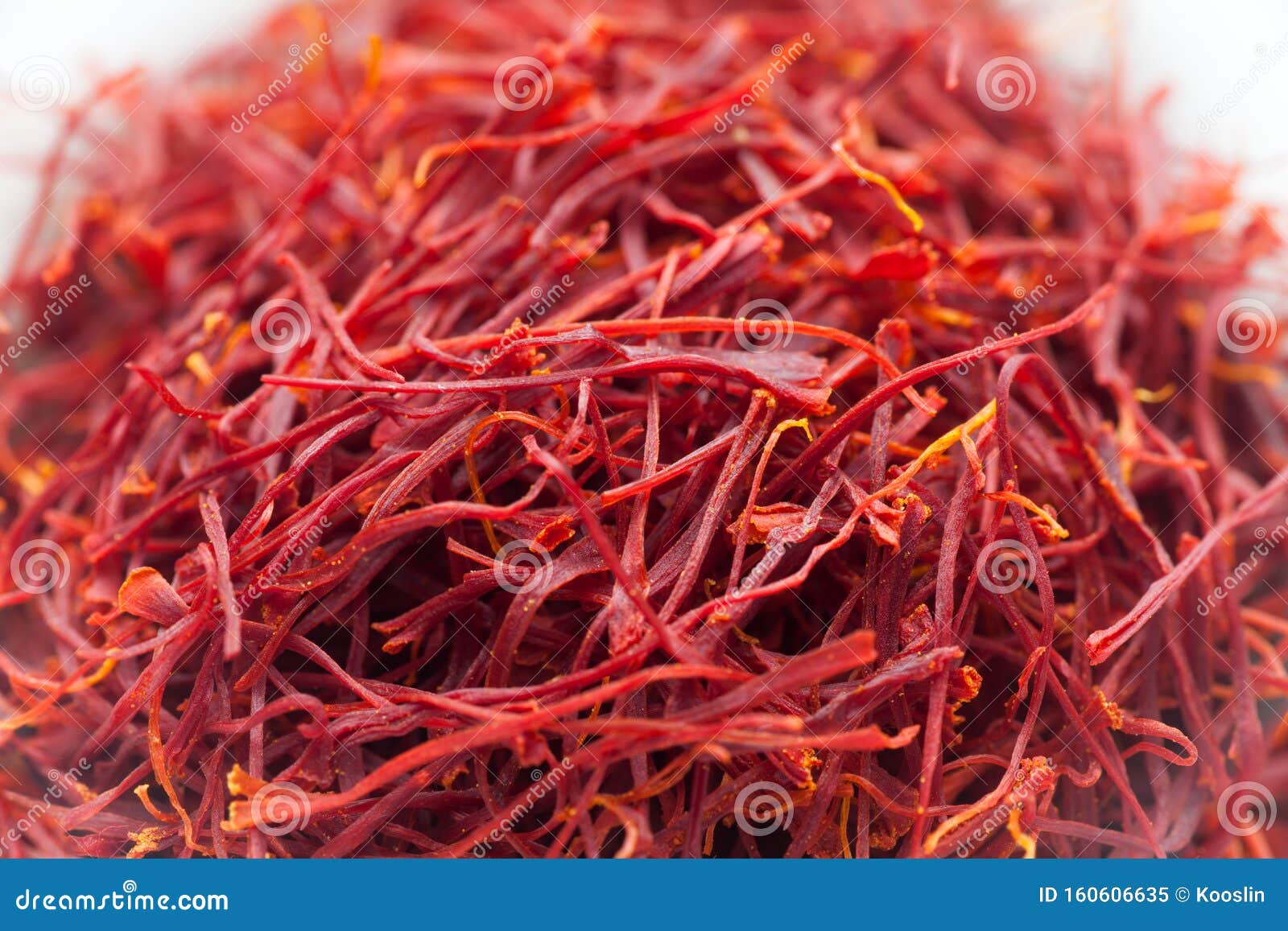 Closeup of dried saffron stock image. Image of seasoning - 160606635