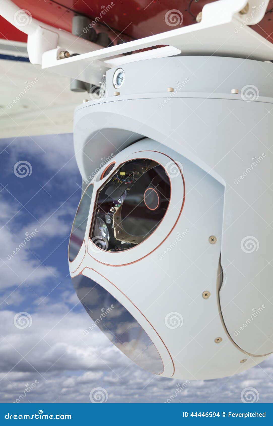 Closeup of Drone Camera and Sensor Pod Module Stock Photo - Image of ...