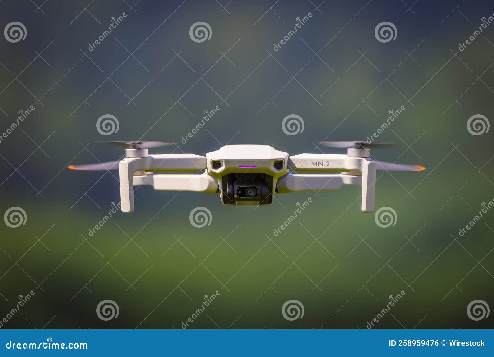 Closeup of the Drone Hovering in the Air. Editorial Photo - Image of ...