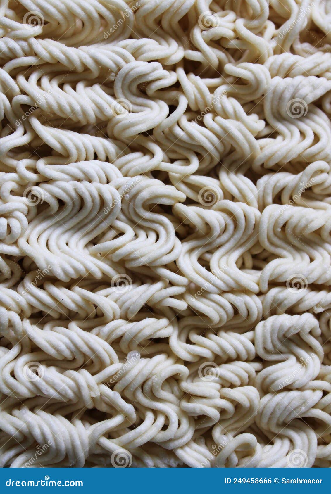 A Closeup on Dry Chinese Noodles Stock Photo - Image of soup, palm ...