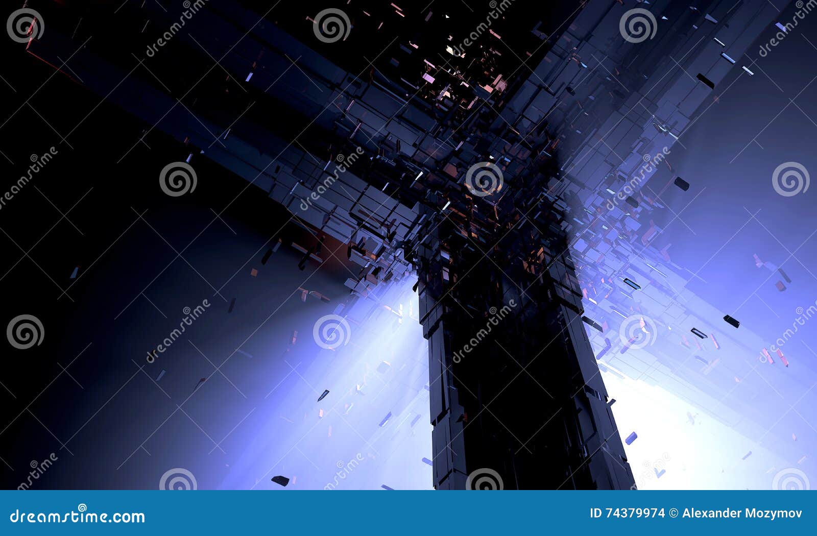 Closeup Dyson sphere stock photo. Image of structure - 74379974