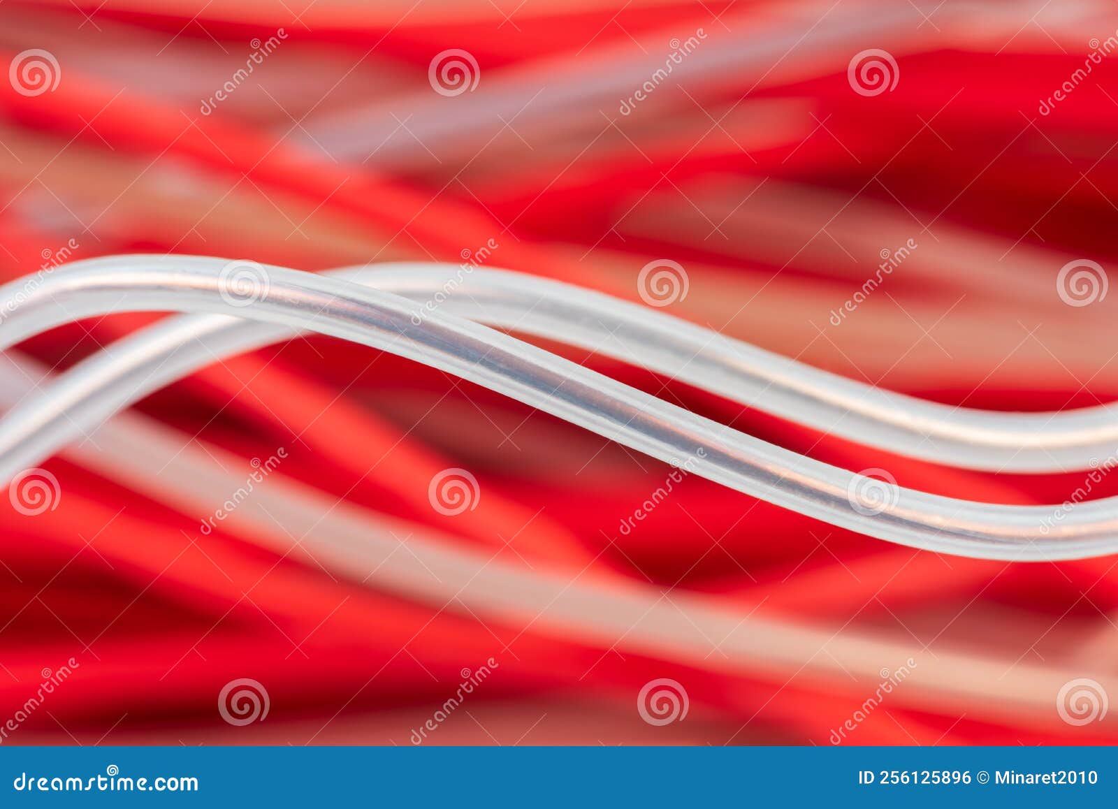Electical Cable and Wire in Computer Network Systems Stock Photo ...