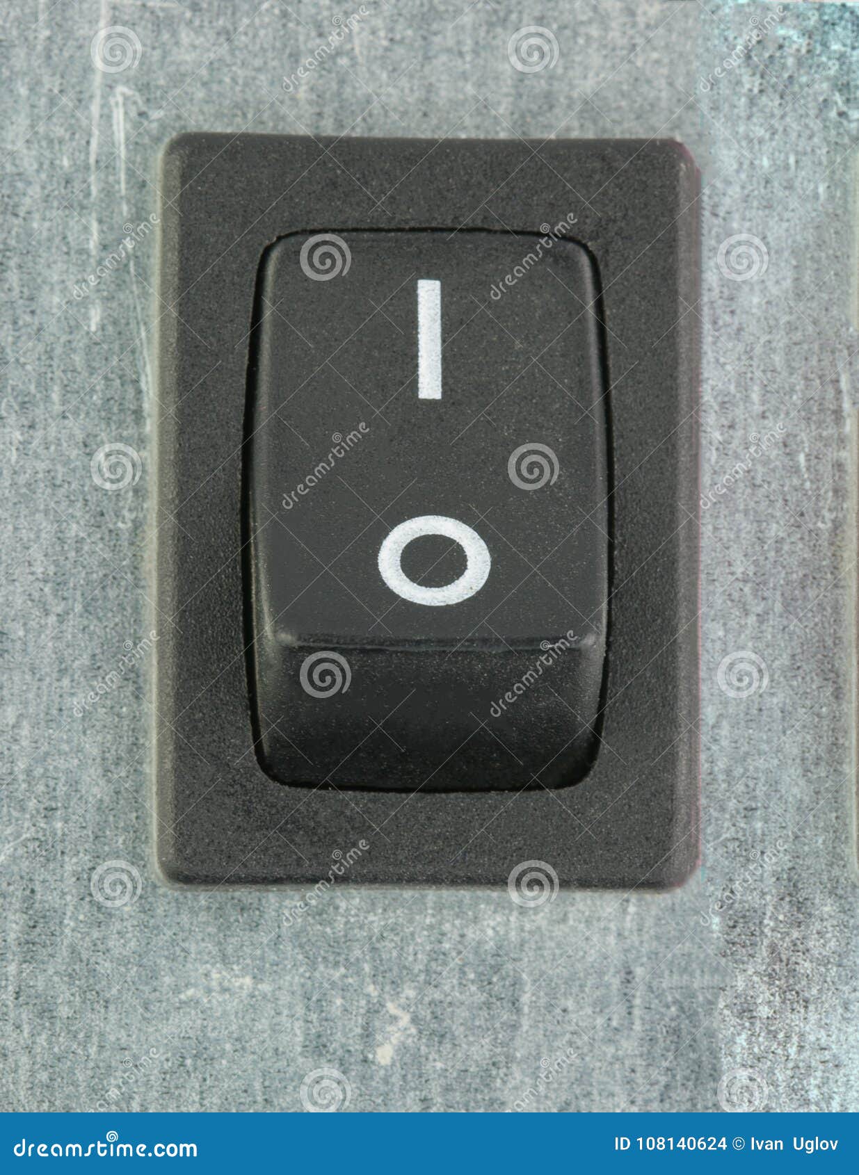 Closeup of the Electrical Switch Stock Photo - Image of abstract ...