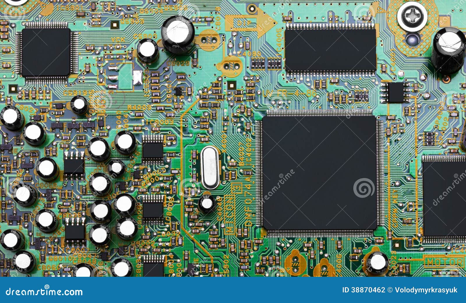 Closeup of Electronic Circuit Board Stock Photo - Image of chip ... Closeup of Electronic Circuit Board Stock Photo - Image of chip ...