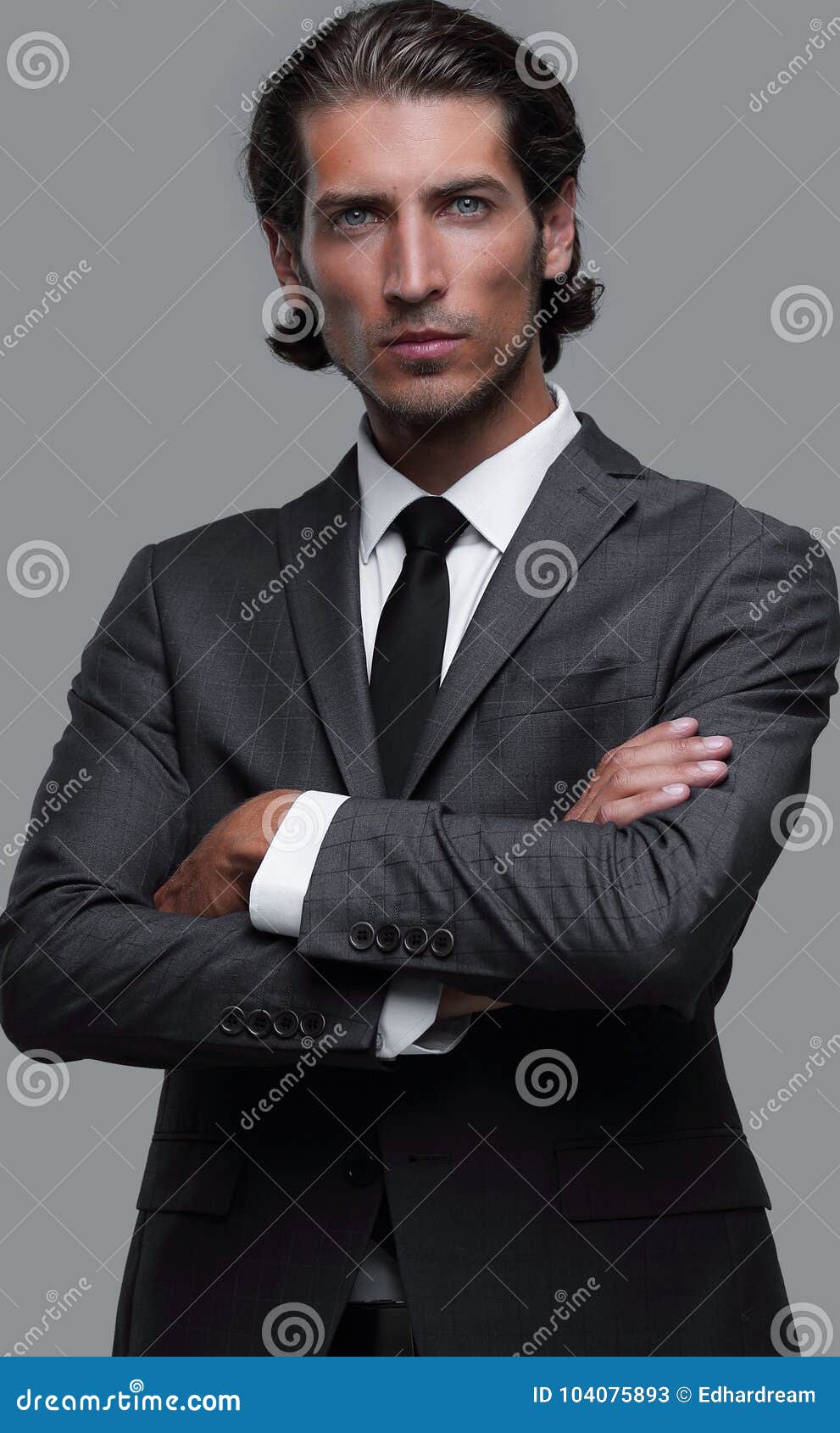 Face of Confident Young Businessman Stock Image - Image of attractive ...