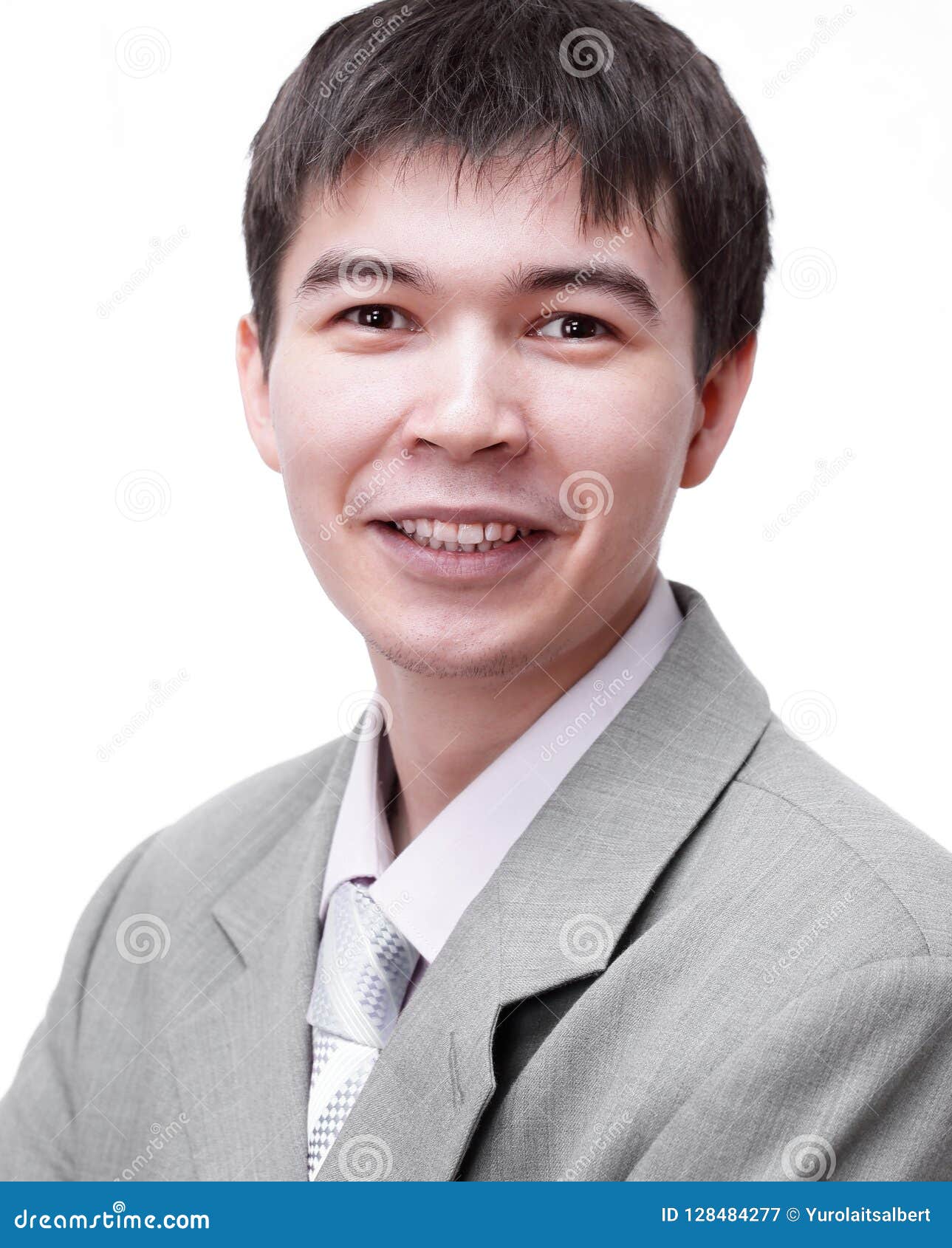 Closeup.the Face of the Modern Young Man Stock Image - Image of modern ...