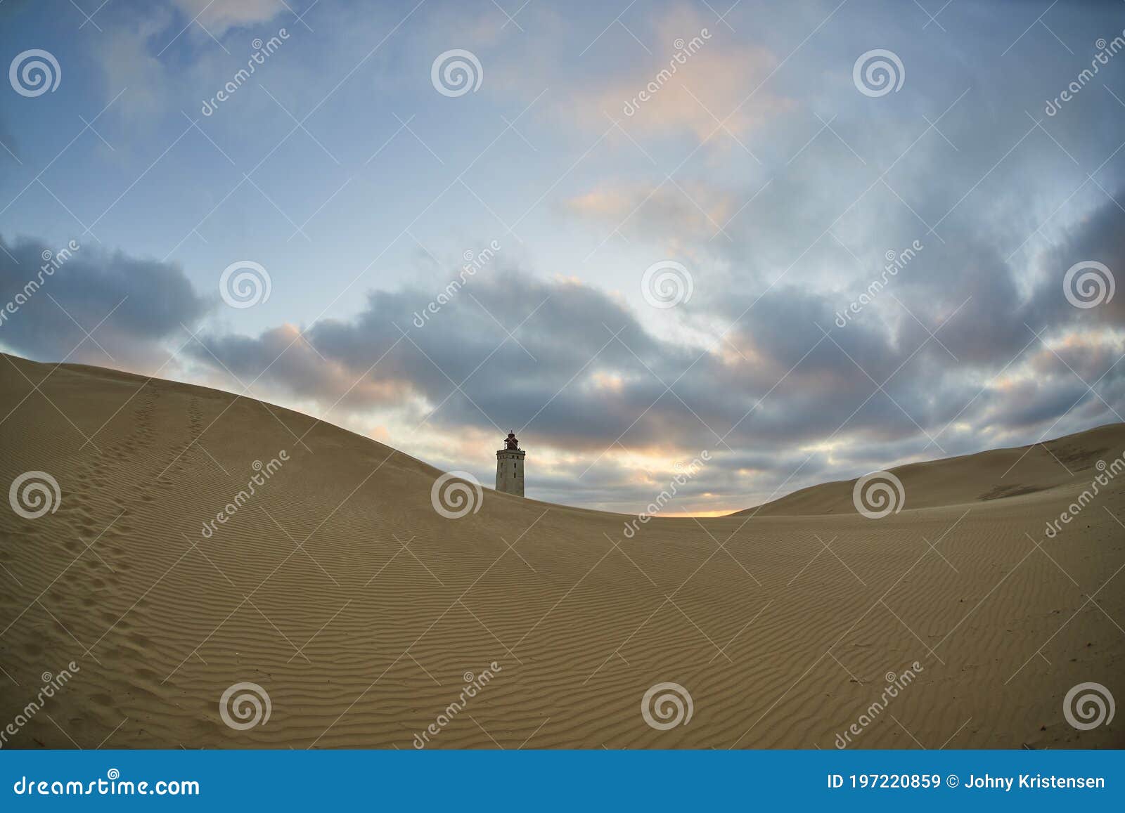 Closeup of a Famous Danish Lighthouse Stock Image - Image of travel ...