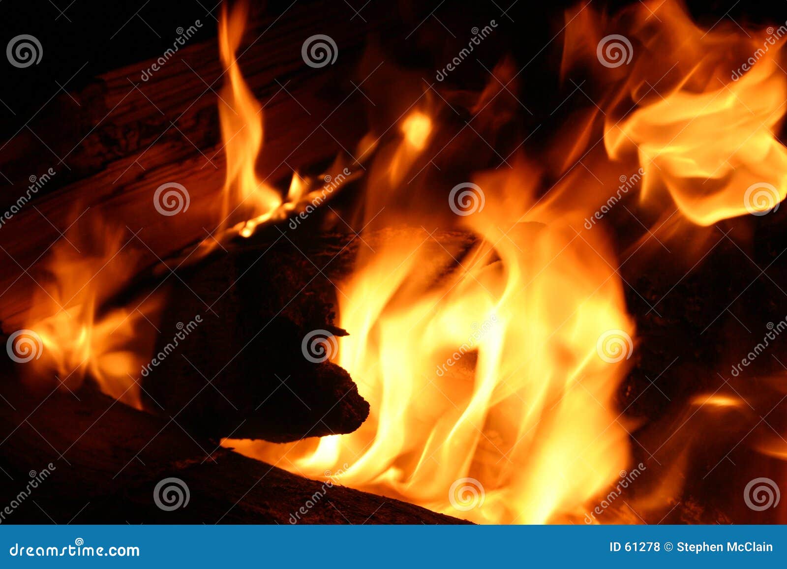 Closeup of fire stock photo. Image of burn, beach, fire - 61278