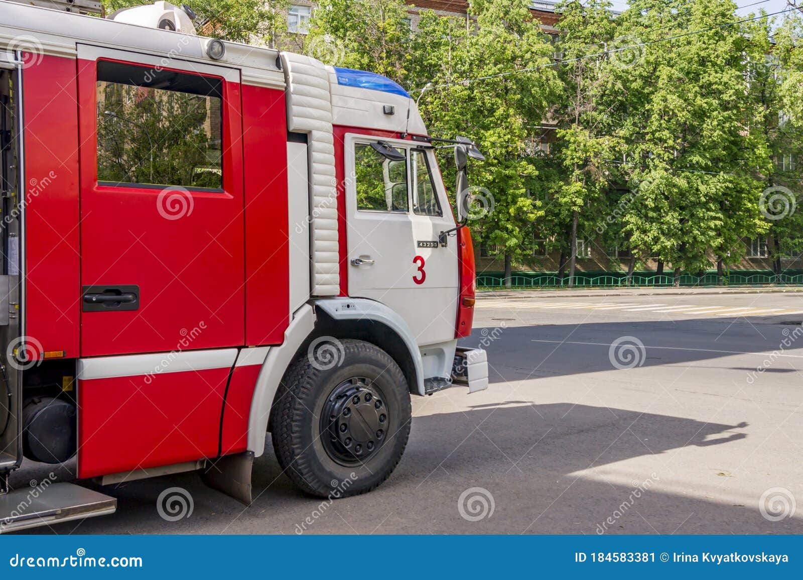 Closeup of fire engine stock image. Image of gauge, details - 184583381