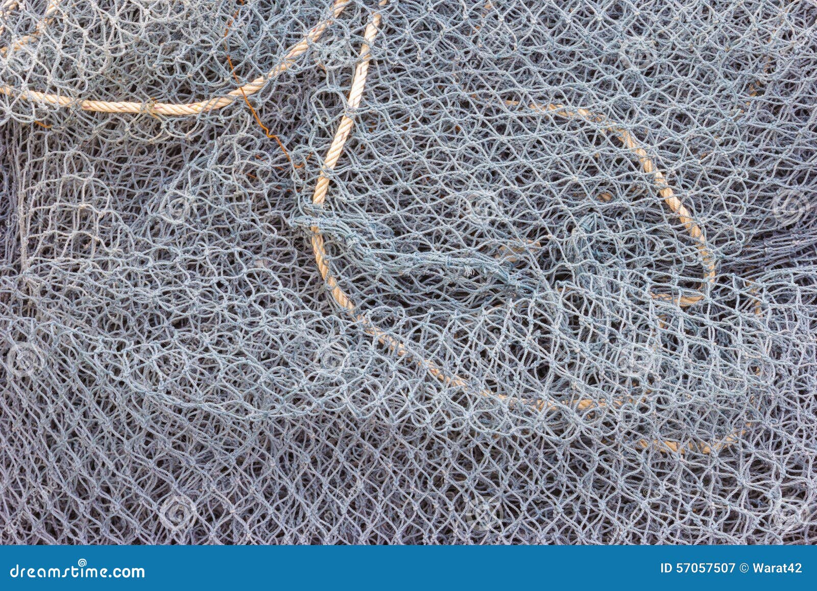Closeup of a fishing net stock image. Image of textured - 57057507