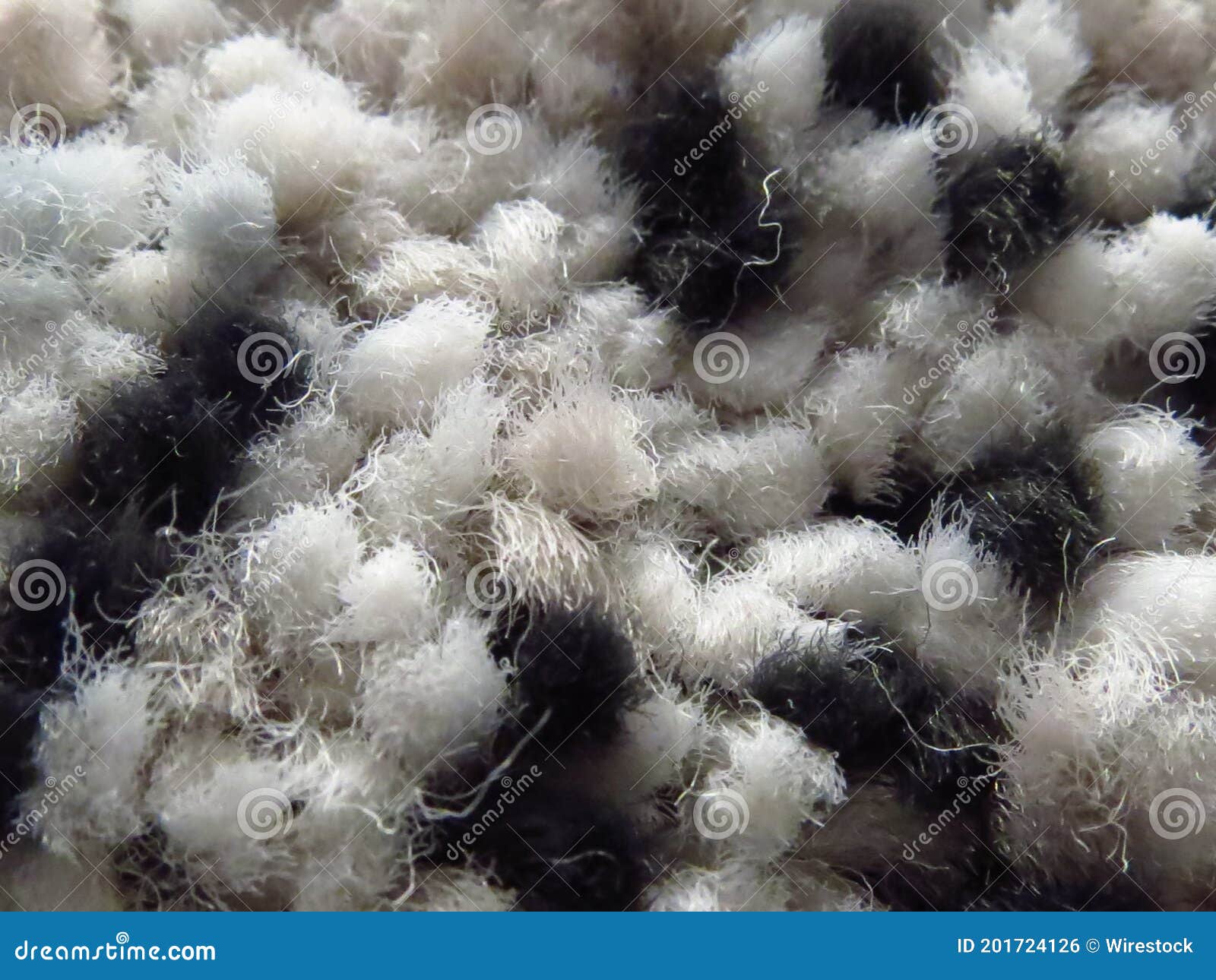 Closeup of Fluffy Carpet Texture Stock Photo - Image of white ...