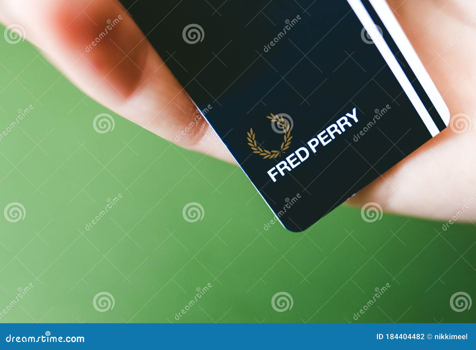 Closeup of Fred Perry Brand Logo Label. Editorial Photography - Image ...