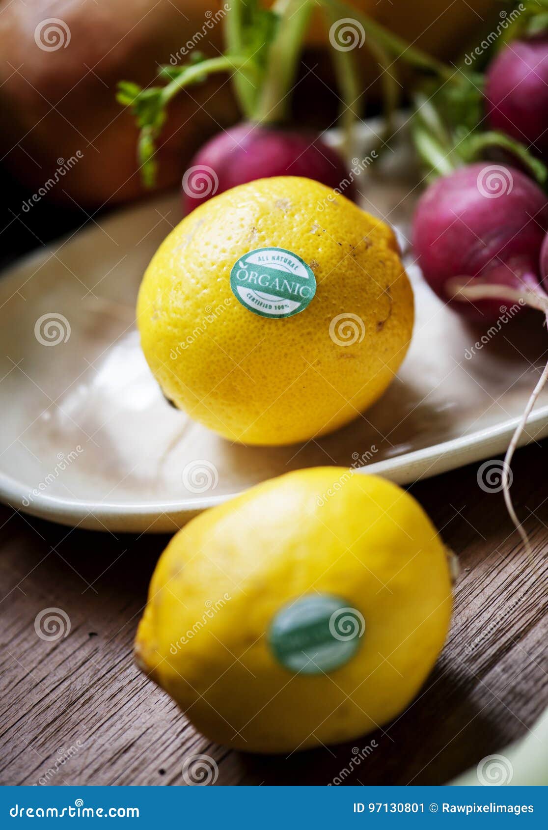 Closeup of Fresh Organic Lemons Stock Image - Image of farm, organic ...