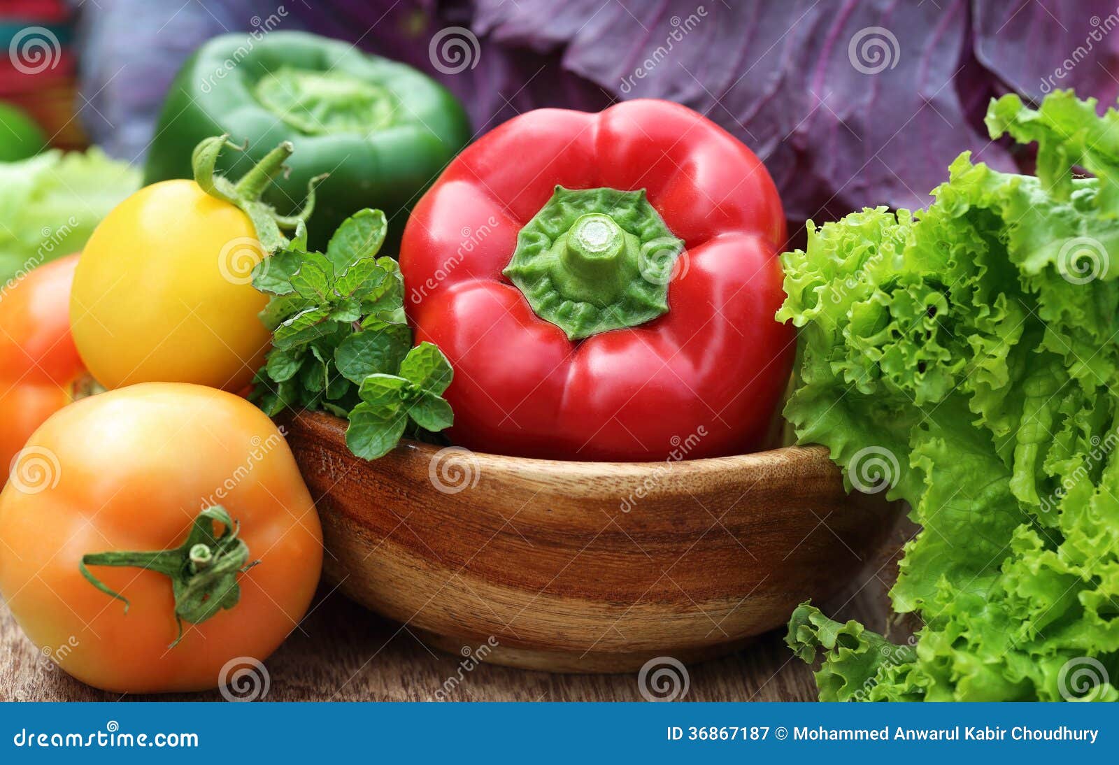 Closeup of Fresh Vegetables Stock Image - Image of gourmet, lettuce ...