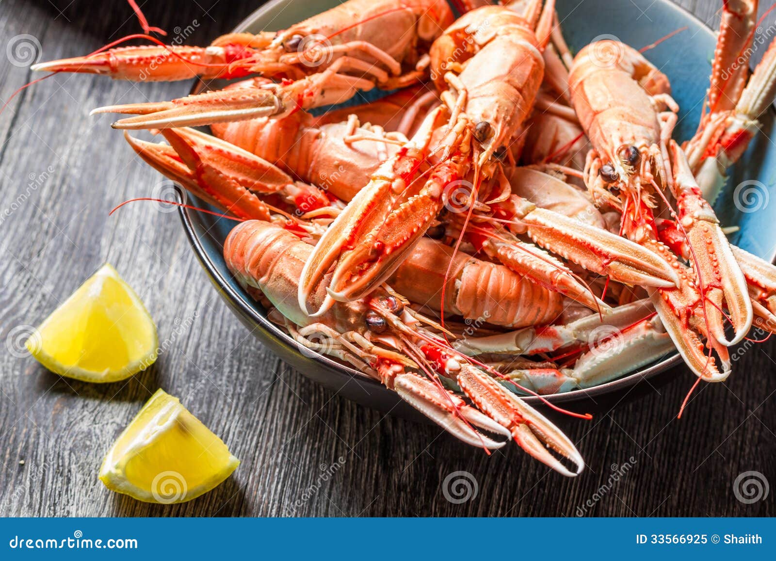 Closeup of Freshly Cooked Scampi Stock Image - Image of fish, cooked ...