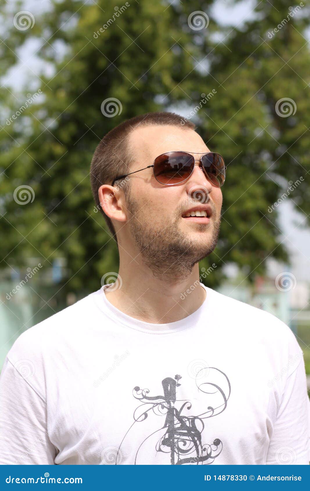 Closeup of friendly guy stock photo. Image of beautiful - 14878330