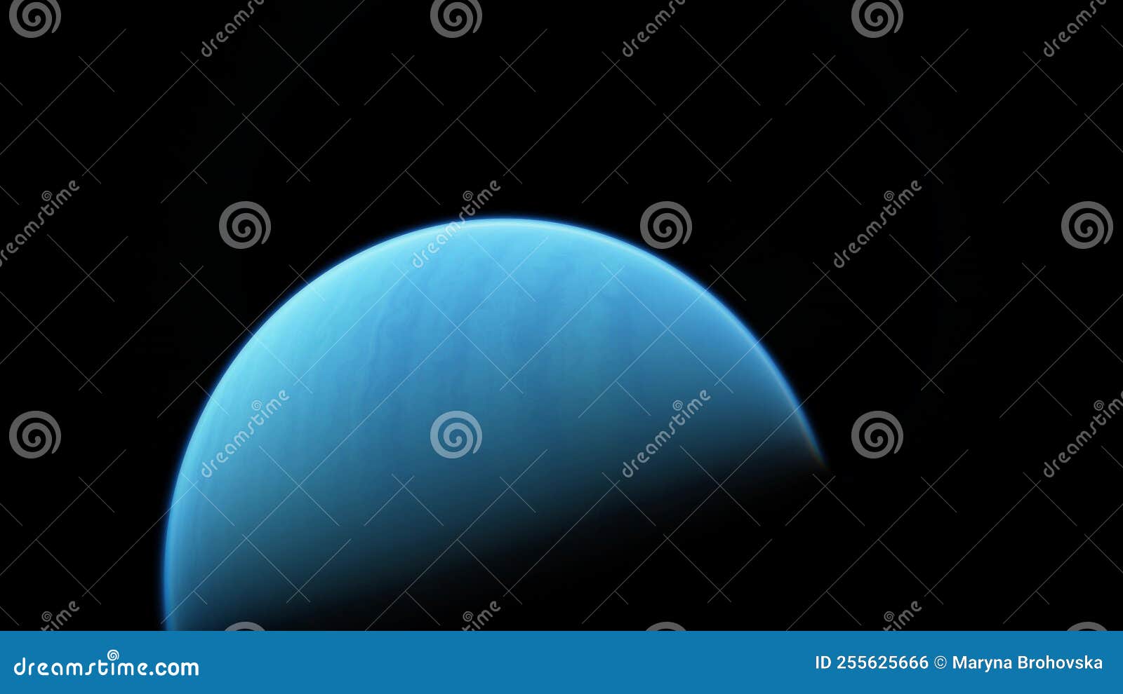 Gas Planet Neptune on Space Background, 3D Rendering Animation. Ice Gas ... Gas Planet Neptune on Space Background, 3D Rendering Animation. Ice Gas ...