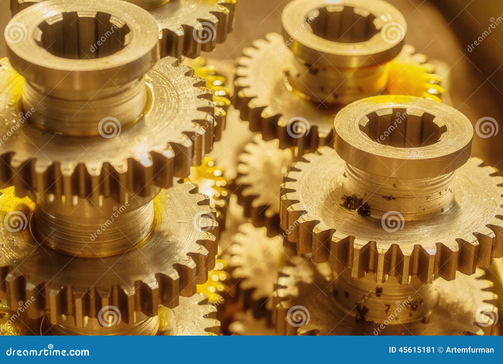 Closeup gears stock image. Image of cogwheel, circle - 45615181
