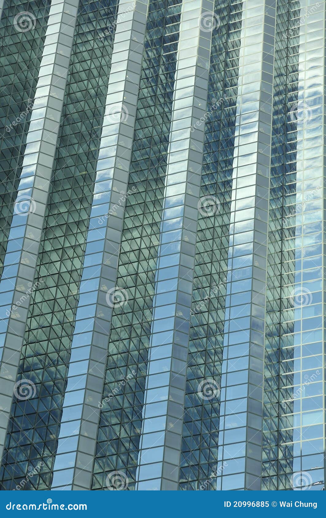 Closeup of glass building stock image. Image of modernity - 20996885